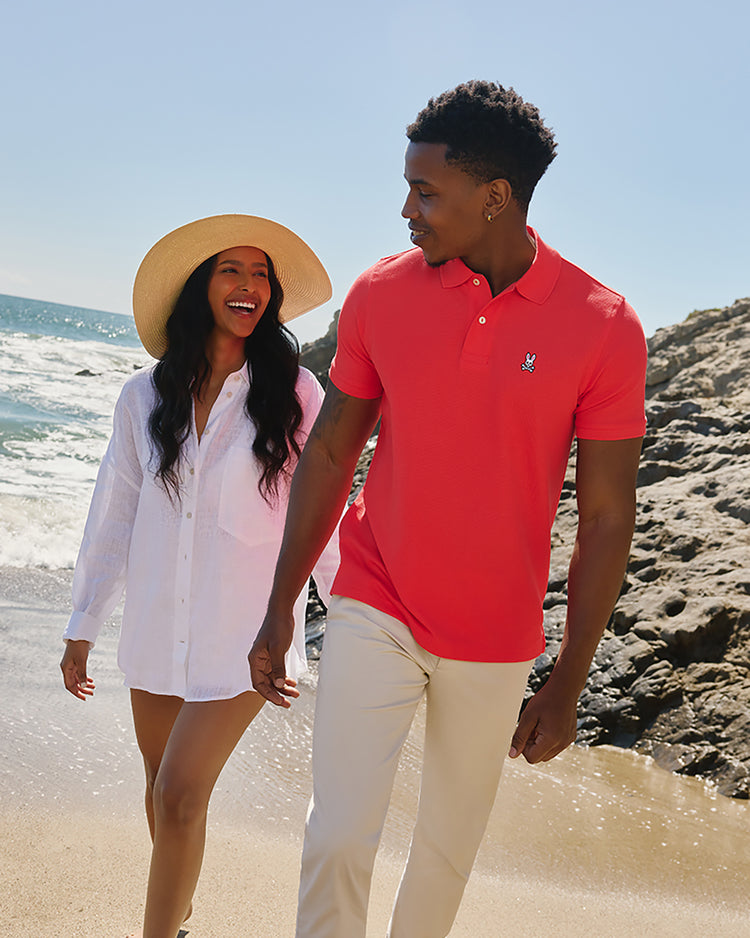 MENS RED CLASSIC POLO | PSYCHO BUNNY