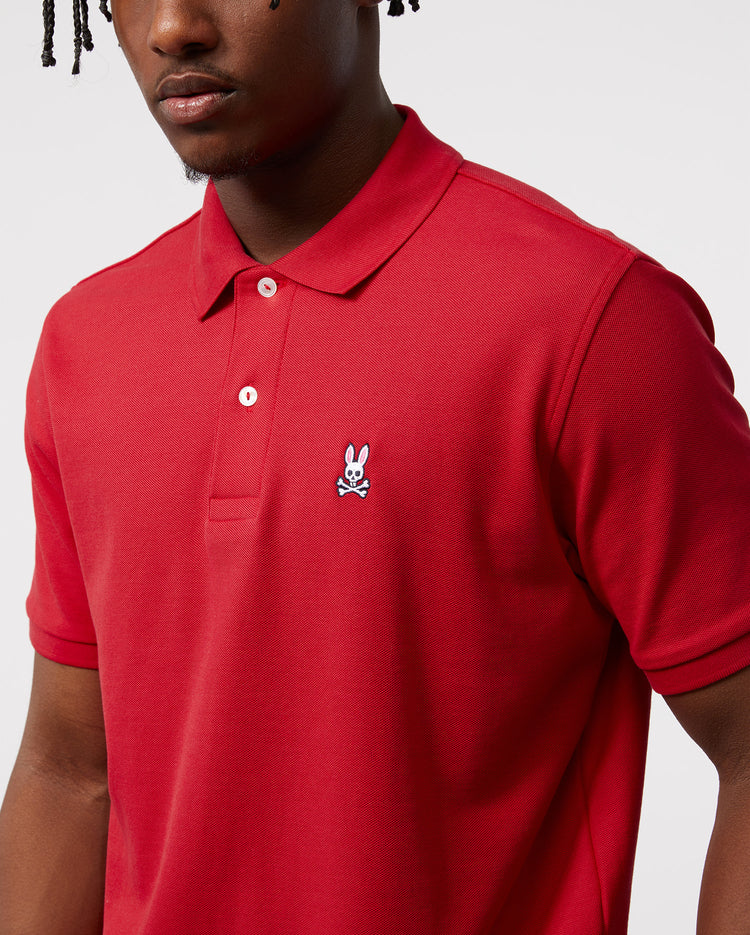 MENS RED CLASSIC POLO | PSYCHO BUNNY